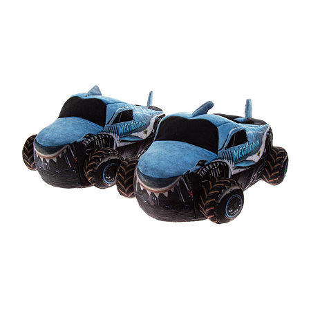 Click here for Monster Jam Toddler Megalodon 3D Plush Slippers (T... prices