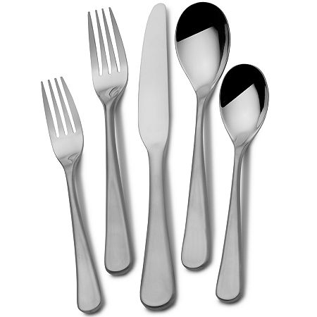 Click here for Mikasa Philo 20-pc. Flatware Set  One Size  Gray prices
