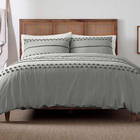 Blue Loom Hazel Duvet Set