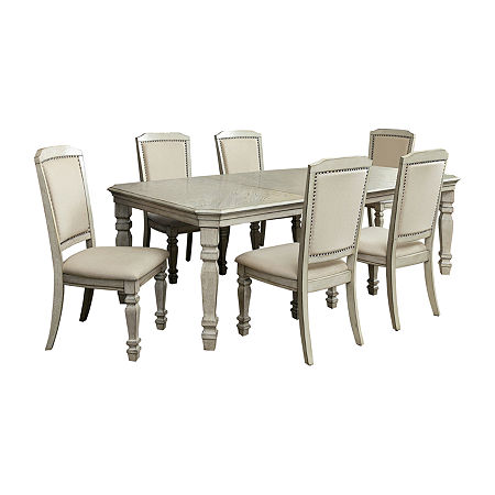 Click here for Orchard 7-pc. Rectangular Dining Set  One Size  Wh... prices
