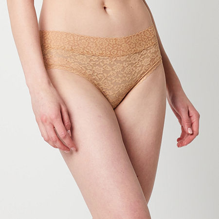 Click here for Ambrielle Everyday Lace Hipster Panty  Small  Beig... prices