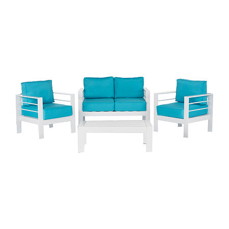 Click here for Safavieh Nason 4 Piece Outdoor Living Set prices