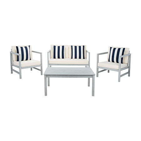Click here for Montez 4 Pc Outdoor Set With Accent Pillows - Grey... prices