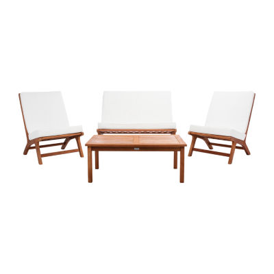 Chaston 4-pc. Conversation Set Cushioned, Color: Natural Beige - JCPenney