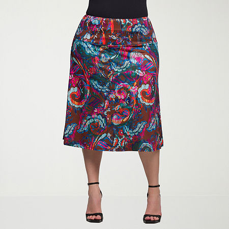 Click here for 24seven Comfort Apparel Plus Size Print Comfortabl... prices
