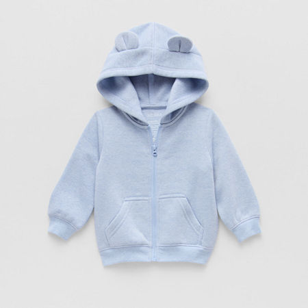 Click here for Okie Dokie Baby Boys Fleece Hooded Lightweight Jac... prices