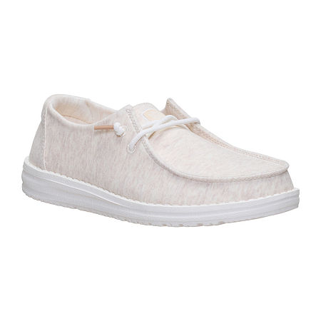 Click here for HEYDUDE Wendy Womens Round Closed Toe Slip-On Shoe... prices