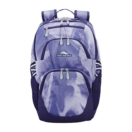 Click here for High Sierra Swoop Sg Backpack - Purple marble swir... prices