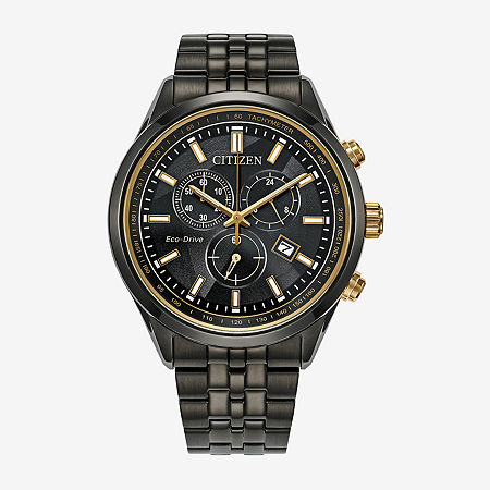 Click here for Citizen Classic Eco Mens Chronograph Gray Stainles... prices