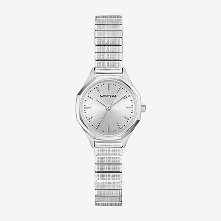 Click here for Caravelle Womens Vintage Silver-Tone Stainless Ste... prices