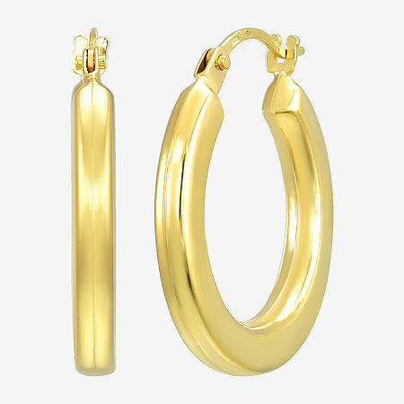 Click here for Womens 14K Gold Hoop Earrings  One Size  Yellow prices