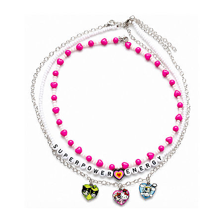 Click here for Girls Hello Kitty Powerpuff Girls Necklace Set  On... prices