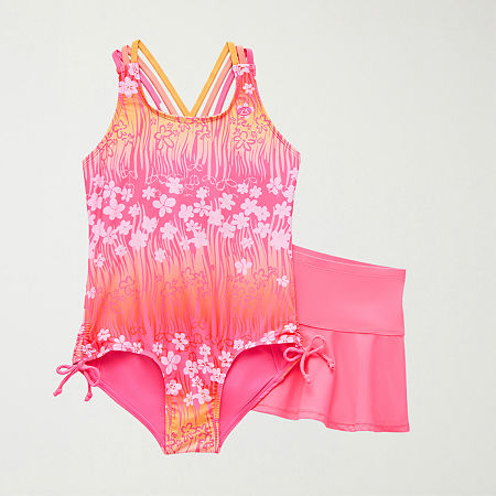 Click here for ZeroXposur Big Kid Girls Tie Dye Plus One Piece Sw... prices