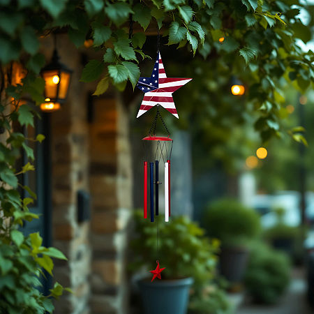 Click here for Northlight 36 Stars And Stripes Outdoor Garden Win... prices