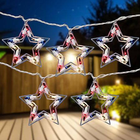 Click here for Northlight 5.25ft Stars Patio String Lights  One S... prices