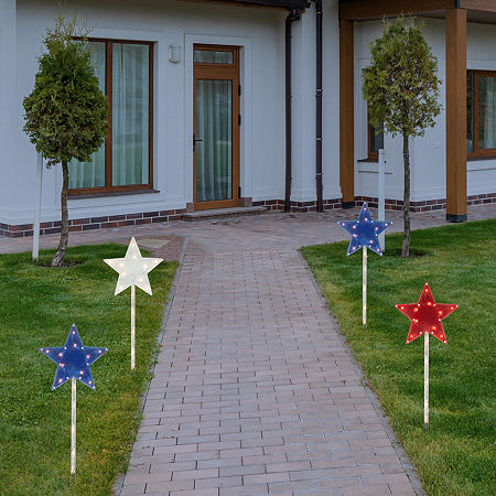 Click here for Northlight 28 Lighted Stars Outdoor 4th of July Ya... prices