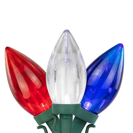 Click here for Northlight 16ft Led C9 - Red White And Blue String... prices