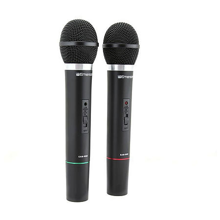 Click here for Emerson 1 Pair Microphone Eam-9002  One Size  Blac... prices