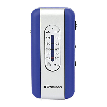 Click here for Emerson er-7002 portable am/FM Radio  One Size  Bl... prices