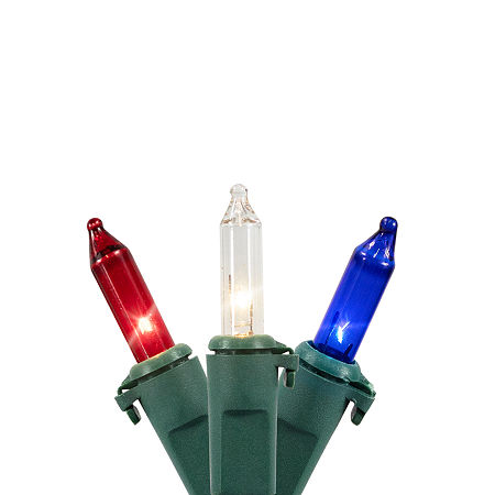 Click here for Northlight 10ft Mini - Red White And Blue String L... prices