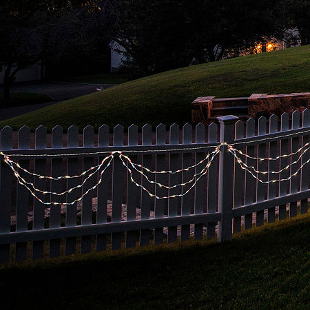 Click here for Northlight 6ft Mini Swag - Red White And Blue Stri... prices