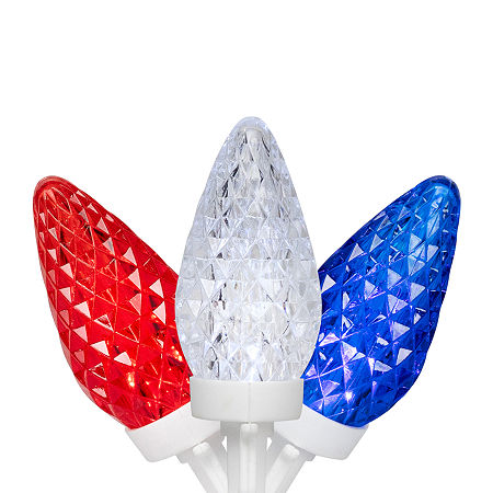 Click here for Northlight 66ft Led C9 Faceted - Red White And Blu... prices