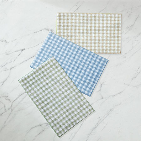 Click here for Martha Stewart Ginham Bath Rug  One Size  Beige prices