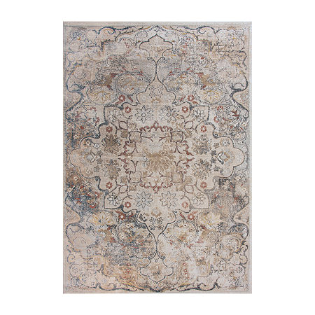 Click here for Rizzy Home Zane Medallion Indoor Rectangular Accen... prices