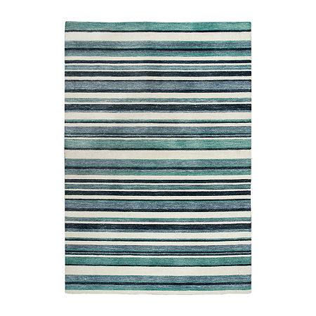 Click here for Rizzy Home Zayne Striped Hand Tufted Indoor Outdoo... prices