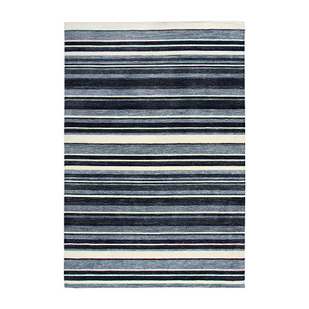 Click here for Rizzy Home Zayne Striped Hand Tufted Indoor Outdoo... prices