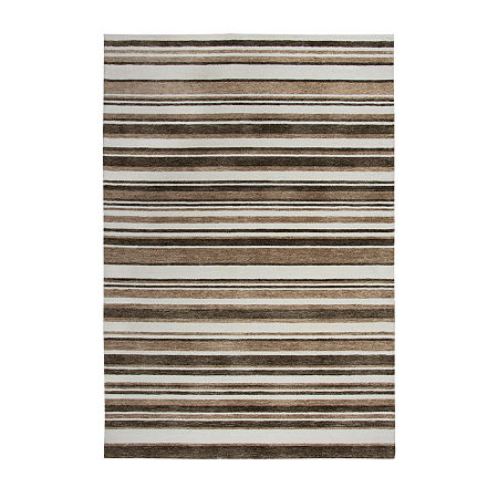 Click here for Rizzy Home Zayne Striped Hand Tufted Indoor Outdoo... prices