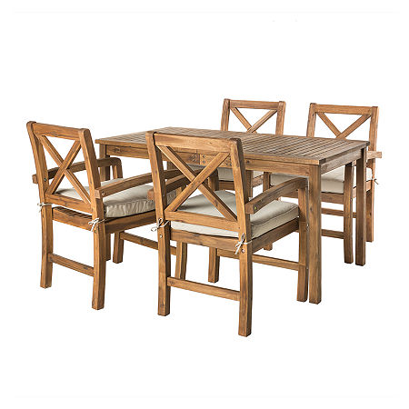 Click here for Catania Collection 5-Piece Patio Dining Set  One S... prices
