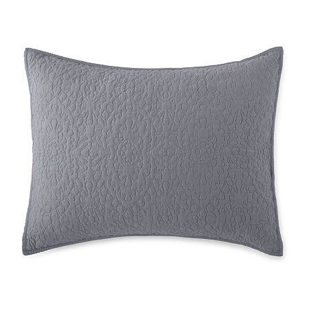 Click here for Linden Street Addison Pillow Sham  One Size  Gray prices