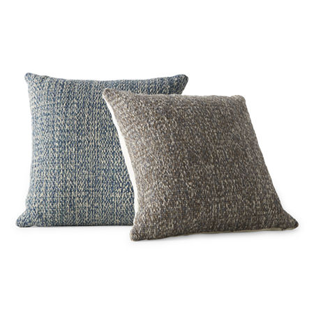 Click here for Linden Street Solid Space Dye Square Throw Pillow... prices