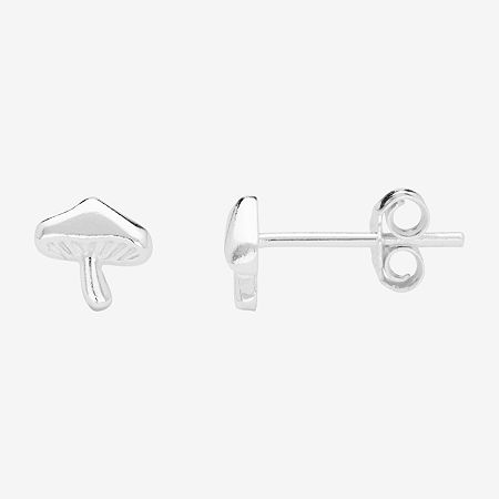 Click here for Itsy Bitsy Mushroom Sterling Silver 6mm Stud Earri... prices
