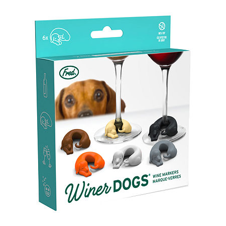 Click here for Fred Winer Dogs Wine Markers  One Size  Multiple C... prices