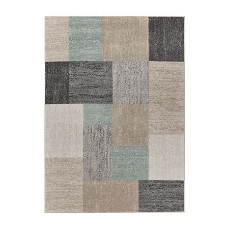 Click here for LR Home Devi Color Block Indoor Rectangular Area R... prices
