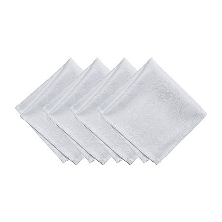 Elrene Caiden Elegance Damask Napkins  Set of 4