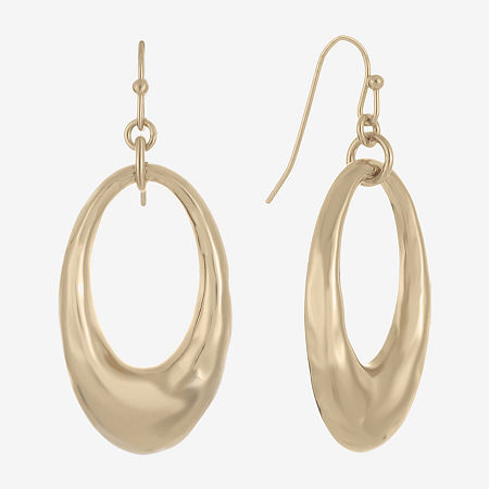 Click here for Liz Claiborne Hammered Link Womens Drop Earrings... prices