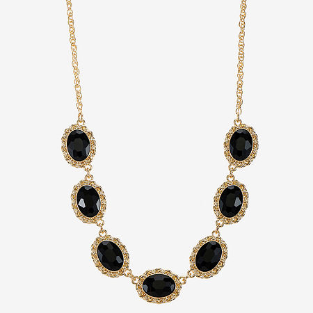 Click here for Monet Jewelry Gold Tone Womens 17 Inch Collar Neck... prices
