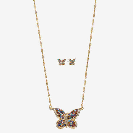 Click here for Monet Jewelry Gold Tone Womens Multi Color Glass B... prices