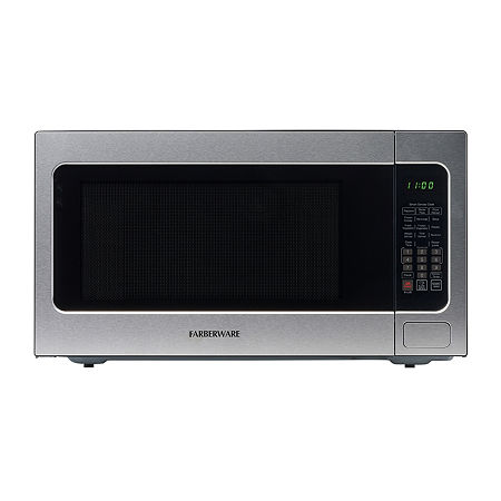 Farberware Professional FMO22ABTBKA 2.2 Cu. Ft. 1200-Watt Microwave Oven with Smart Sensor Cooking  Stainless Steel - Stainless Steel