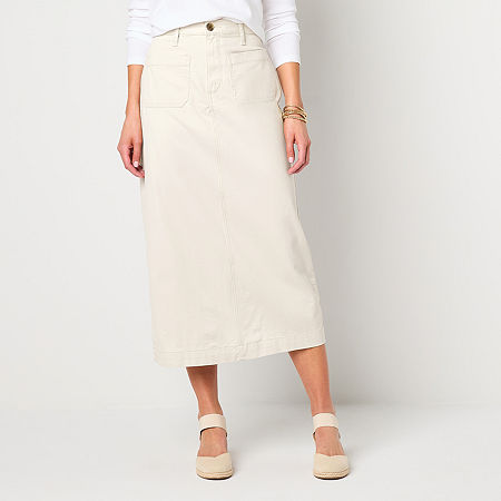 Click here for St. Johns Bay Womens Tall Mid Rise Maxi Skirt  10... prices