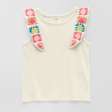 Click here for Okie Dokie Toddler & Little Girls Round Neck Sleev... prices