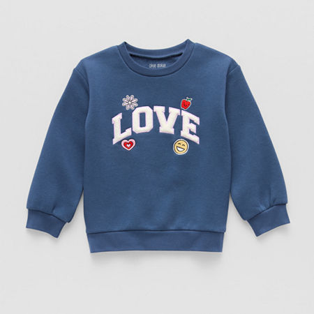 Click here for Okie Dokie Toddler & Little Girls Crew Neck Fleece... prices