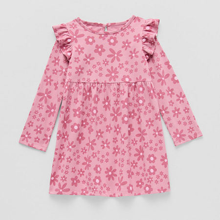 Click here for Okie Dokie Toddler & Little Girls Long Sleeve A-Li... prices