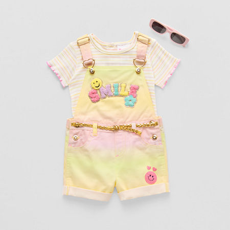 Click here for Little Lass Toddler Girls 2-pc. Shortall Set  4t... prices