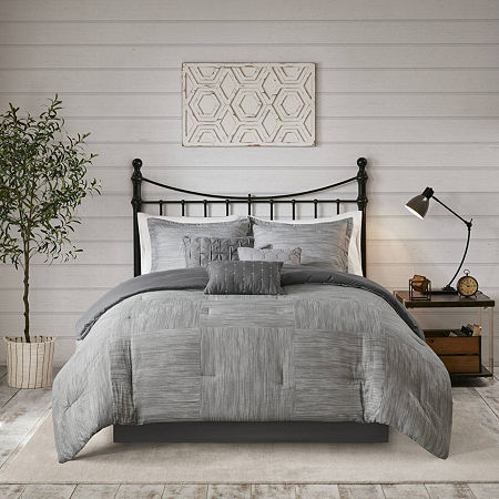 Click here for Madison Park Walter Seersucker 7-Pc. Comforter Set... prices