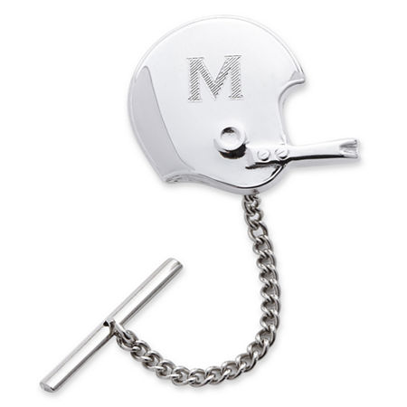 Click here for Football Helmet Rhodium-Plated Tie Tack  One Size... prices