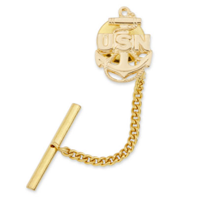 US Navy Gold-Plated Tie Tack, Color: Gold - JCPenney